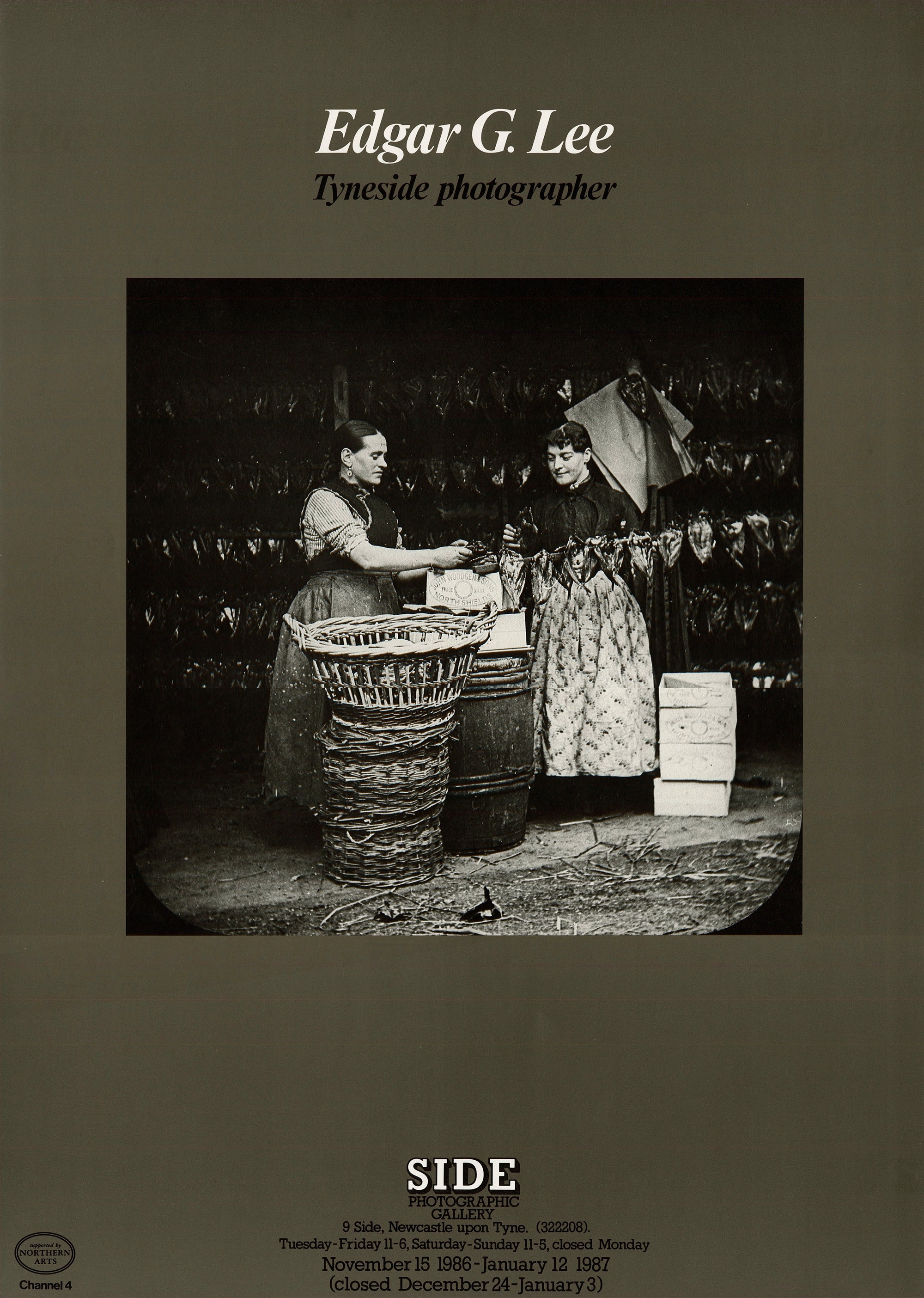 Edgar G. Lee Exhibition Poster – Side