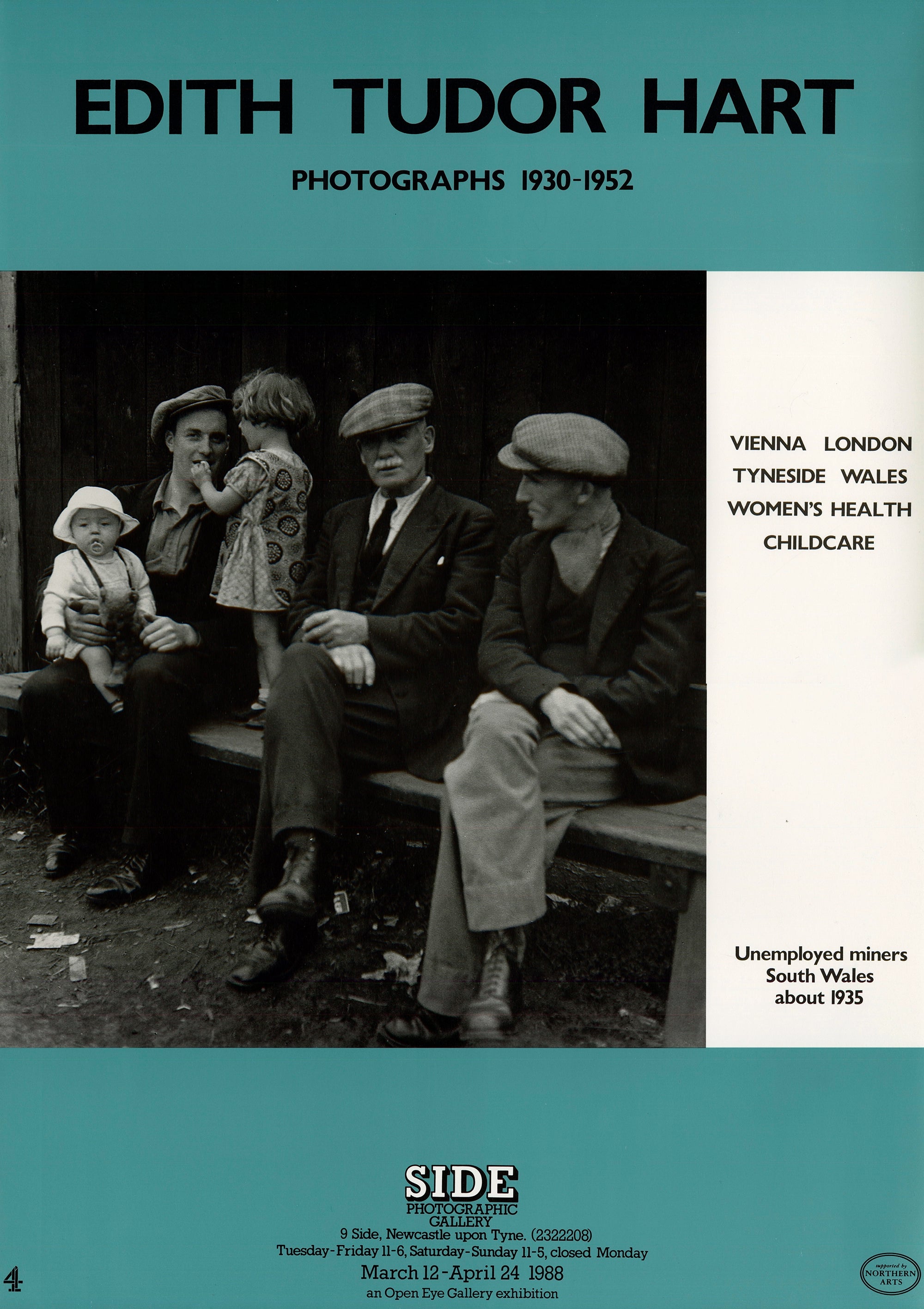 Edith Tudor Hart Exhibition Poster – Side