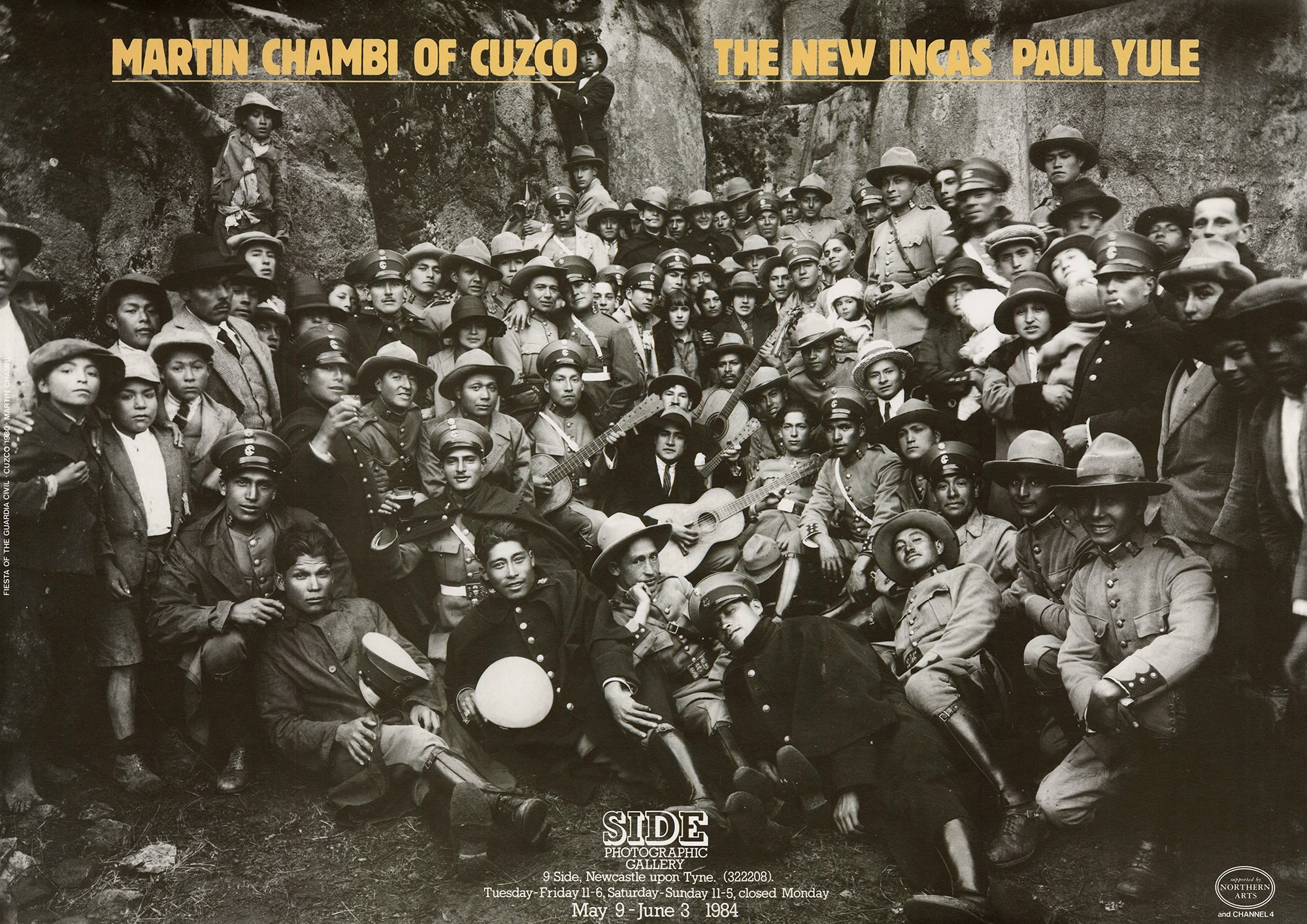 Martin Chambi of Cuzco | The New Incas Exhibition Poster – Side